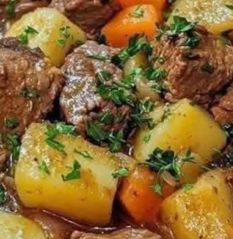 Hearty Beef Stew with Potatoes and Carrots – Fekry Food